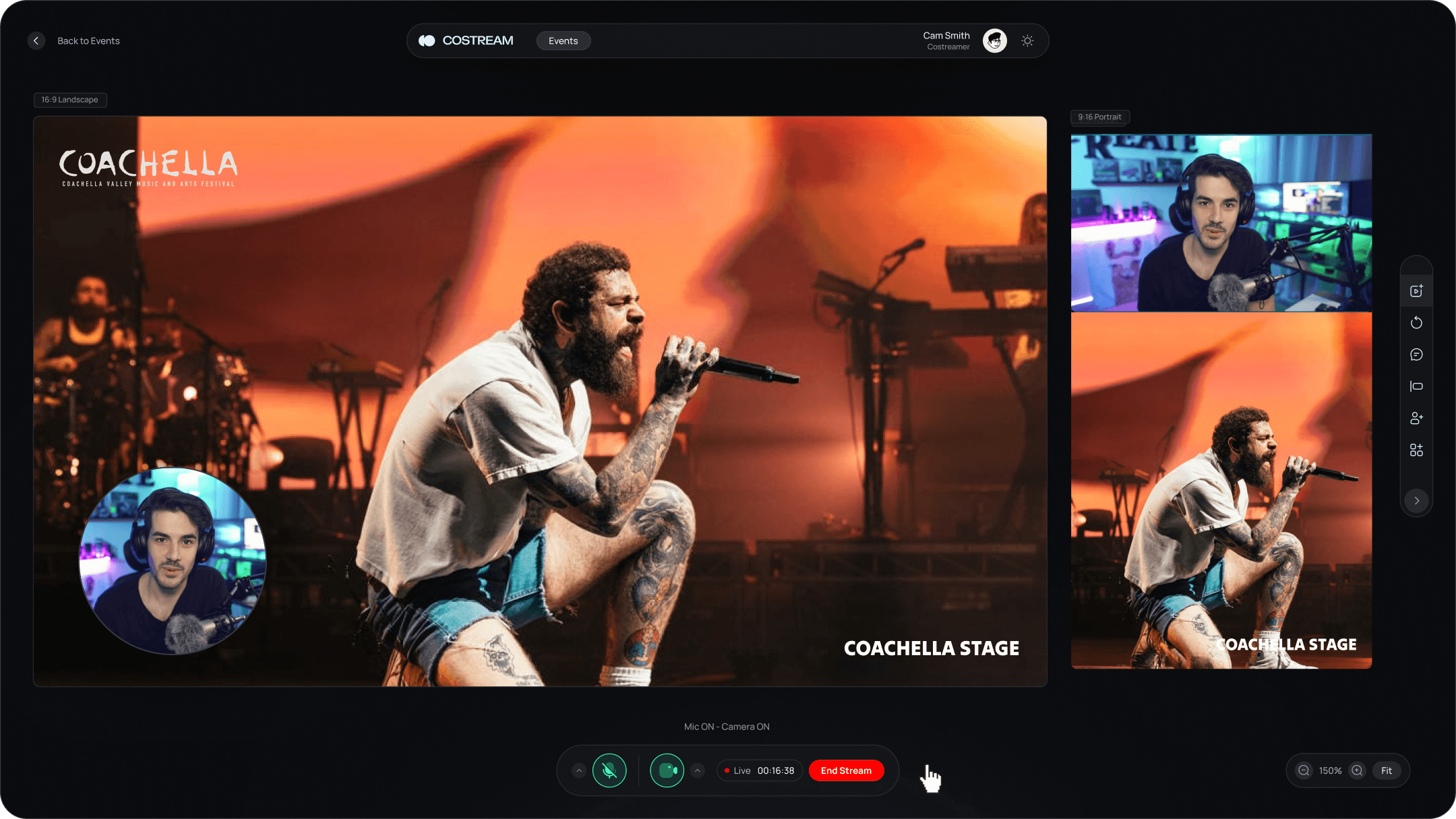Costream PoC
