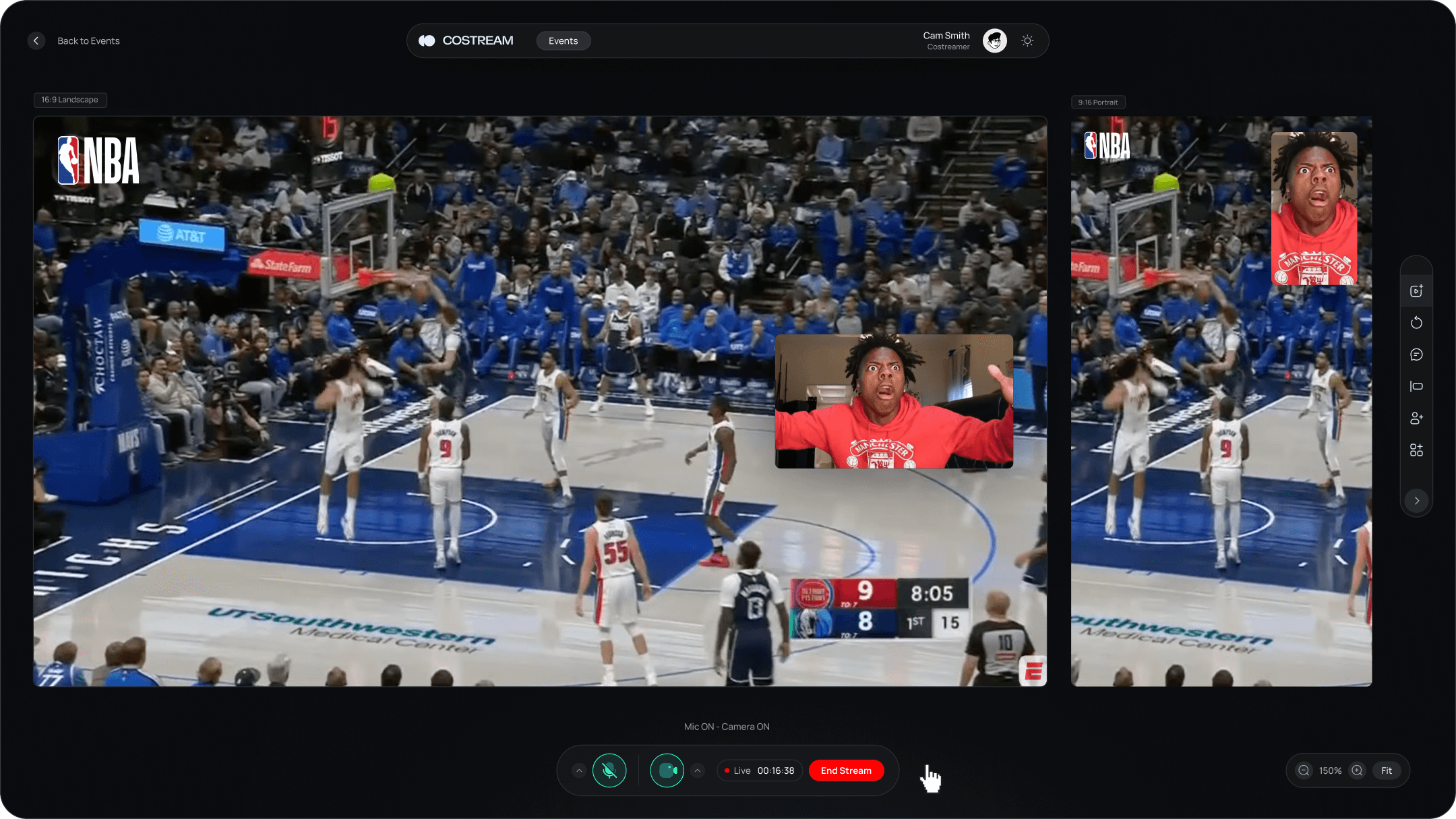Costream PoC